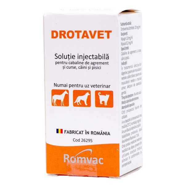 Drotavet sol.inj. 20 ml - Veterinet