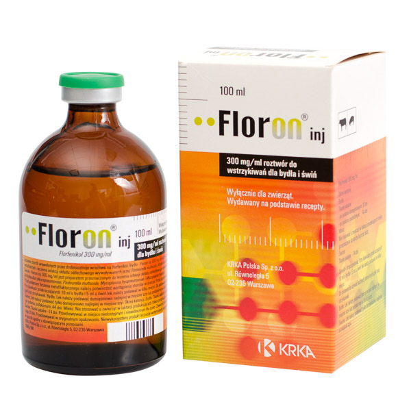 Floron 300mg/ml 100 ml inj - Veterinet